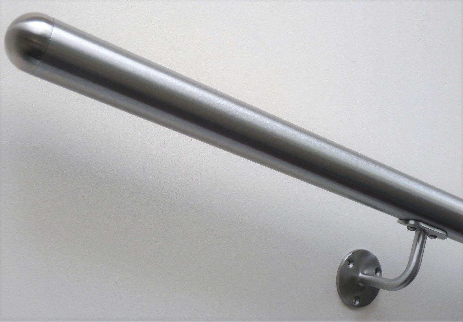 Stainless Steel Brushed Stair Bannister Handrail/ Balustrade Rail w ...